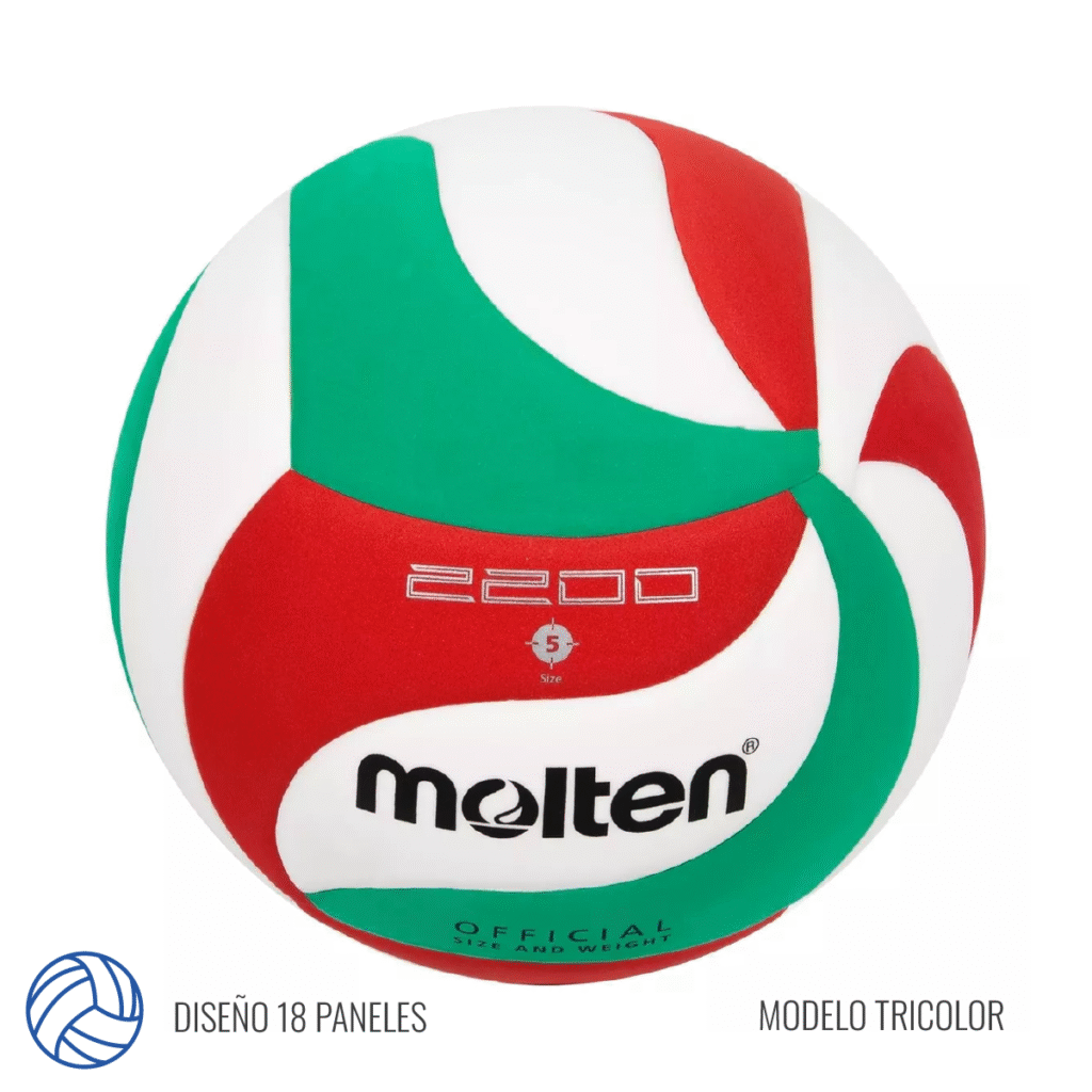 Balón de Vóleibol Molten V5M 2200 N°5 – EL RAYO LANCO