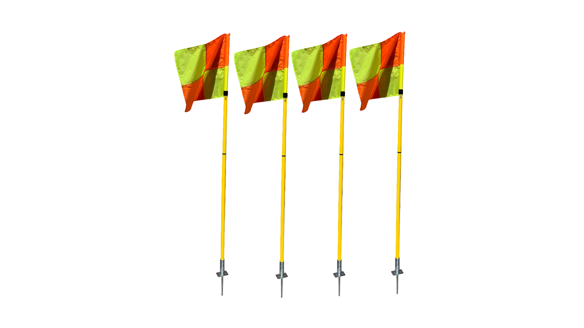 Set 4 Banderines de Corner con Resorte Fútbol – EL RAYO LANCO