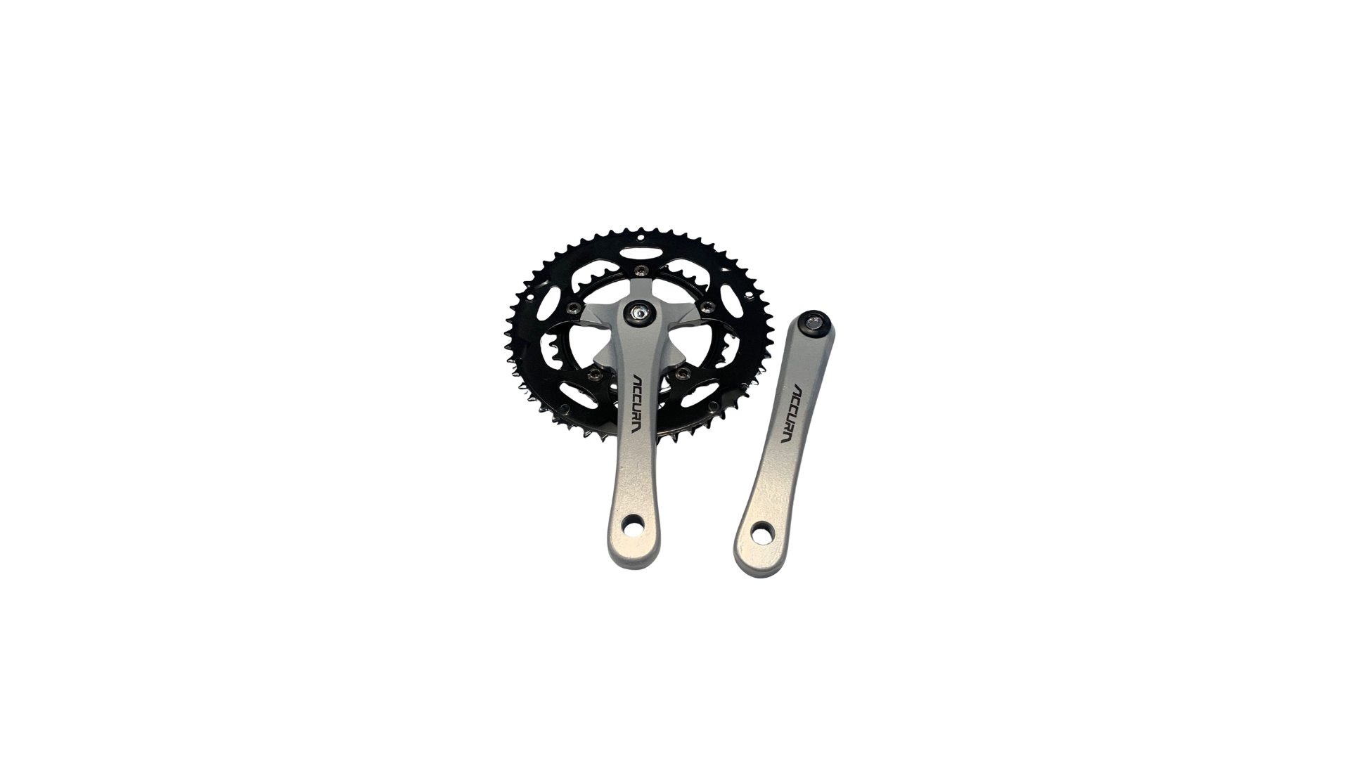 BIELAS PLATO DOBLE 34T-50T ACCURA 170MM DESMONDABLE RUTA – EL RAYO LANCO