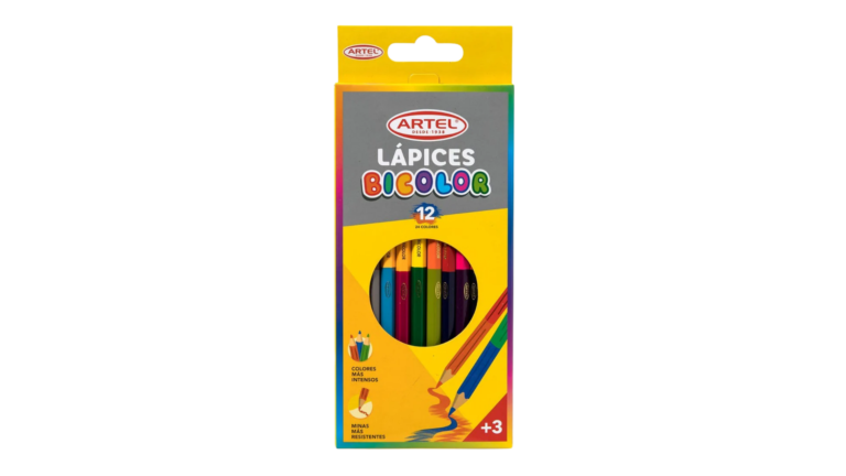 Estuche 12 Lapices Bicolores Artel (24 col) – EL RAYO LANCO